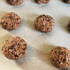 Walnut Mushroom Meatballs (Vegan and Gluten Free) - A Sweet Alternative