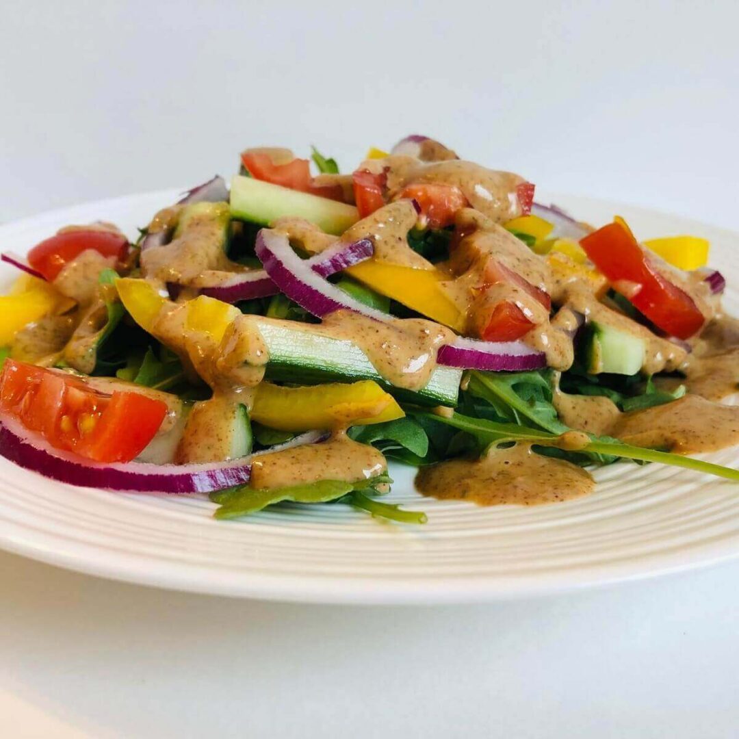Almond Butter Salad Dressing (Tastes Like Ranch!) - A Sweet Alternative