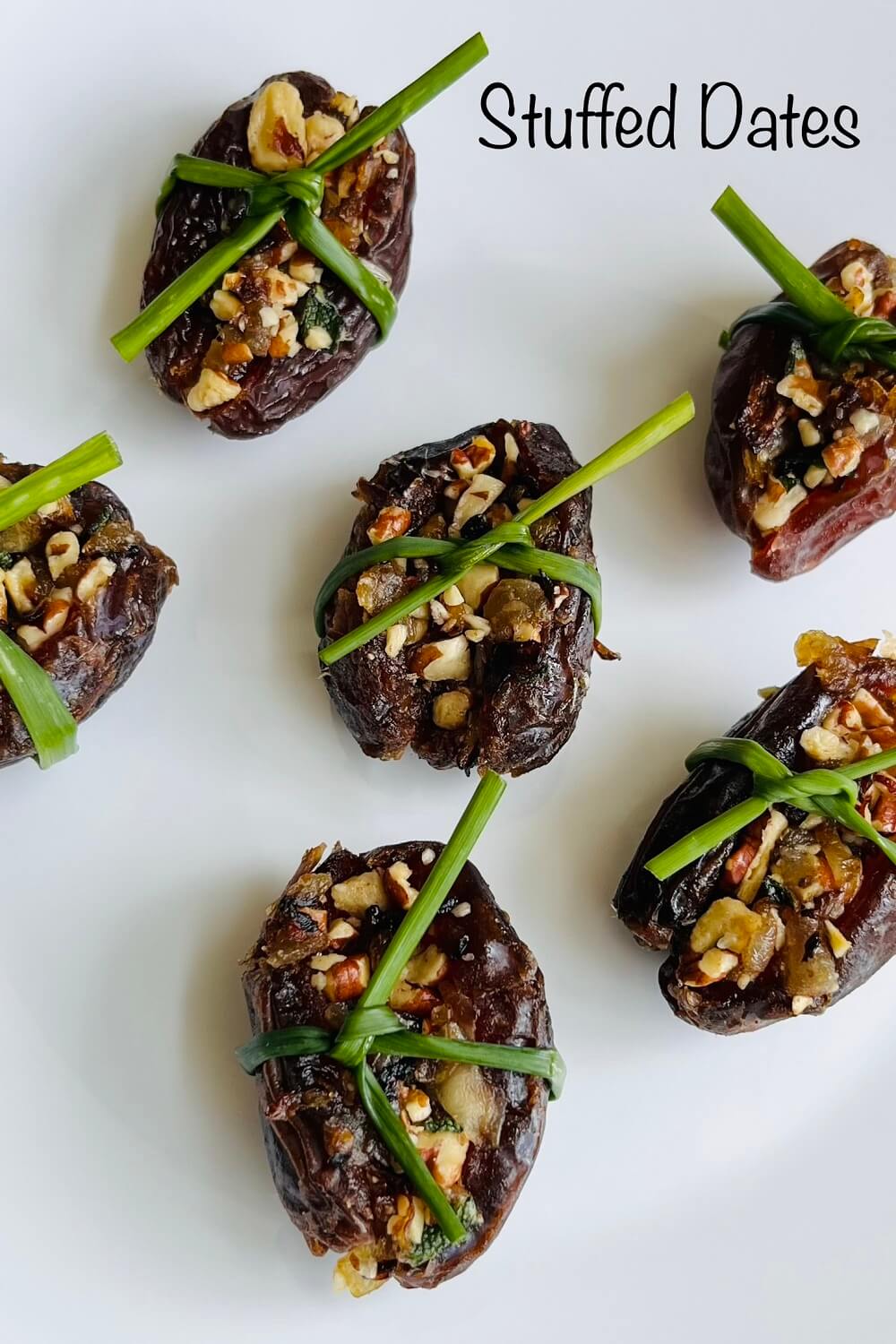 Savory Stuffed Dates With Pecans - A Sweet Alternative
