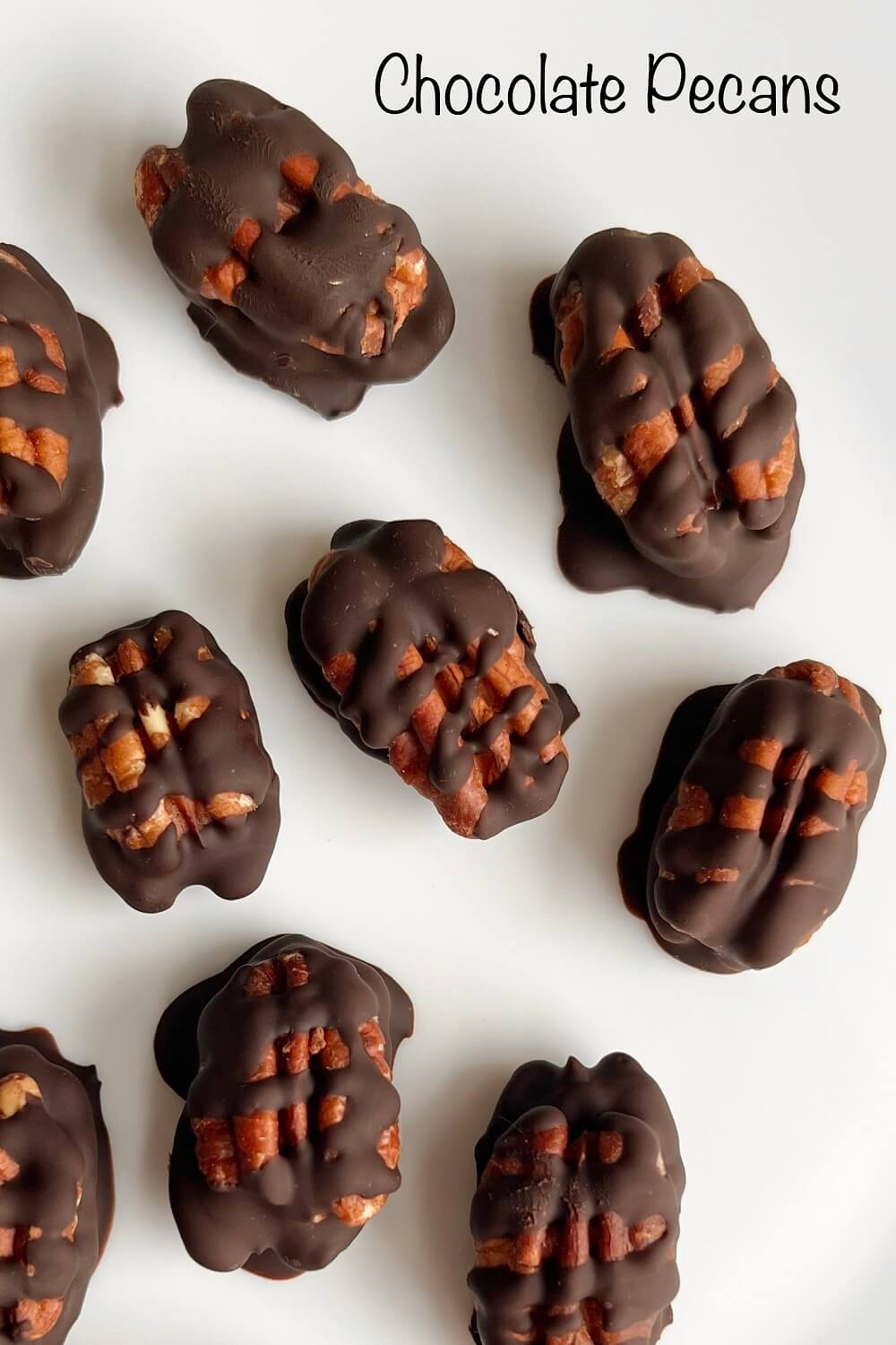 Dark Chocolate Covered Pecans (An Easy Treat) - A Sweet Alternative