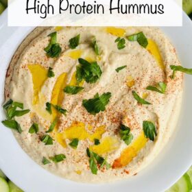 How to Make High Protein Hummus - A Sweet Alternative