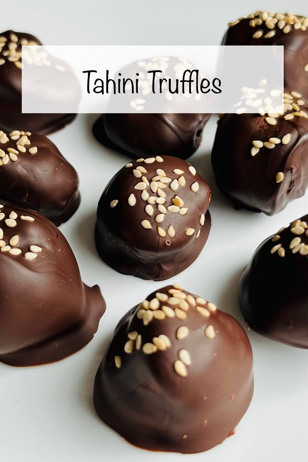 Tahini Truffles (An Easy and Delicious Chocolate Treat) - A Sweet ...