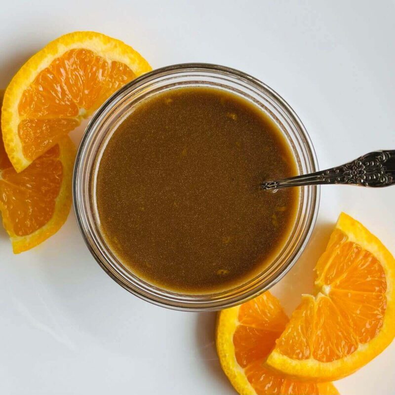 Tangy Salad Dressing Made With Orange and Balsamic Vinegar - A Sweet ...