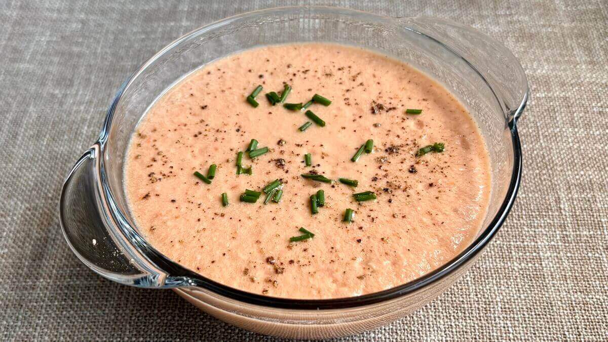 Creamy Raw Vegan Soup - A Sweet Alternative